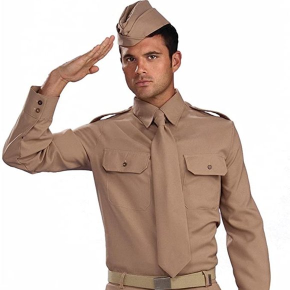 Other | Mens Combat Heroes Ww2 Private Soldier Costume | Poshmark